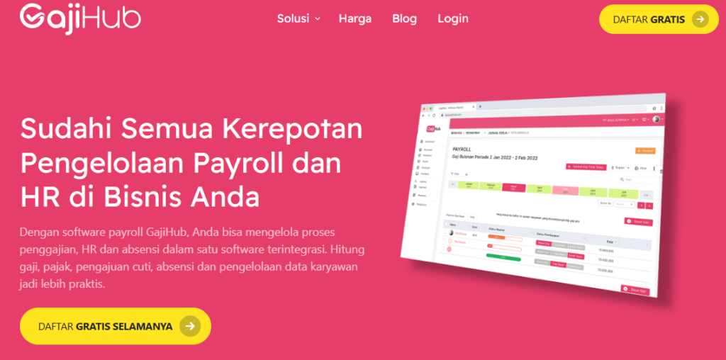 GajiHub: Aplikasi Payroll dan HRIS yang Membuat Slip Gaji Jadi Mudah dan Cepat